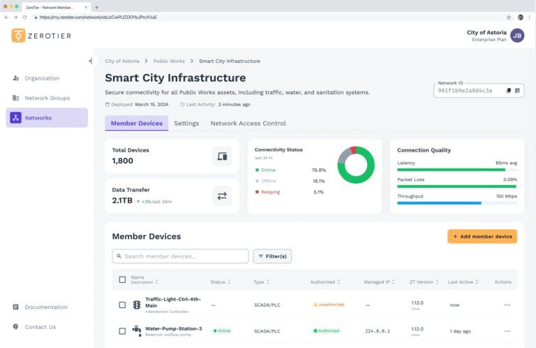 ZeroTier | Secure Government and Public Sector Remote Access